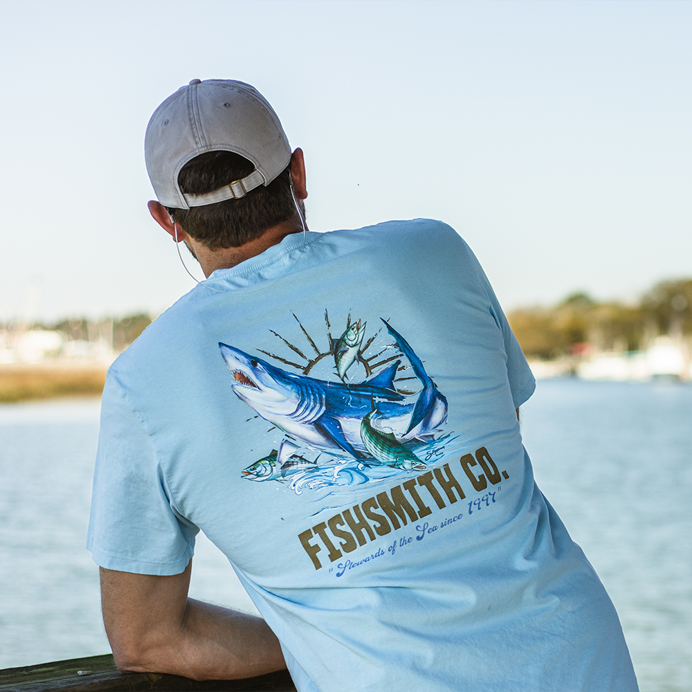 Mako Shark Classic Tee – FishSmith Co.